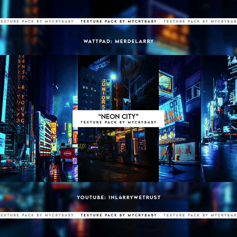 Neon City - Texture Pack by MYCRYBABY on DeviantArt
