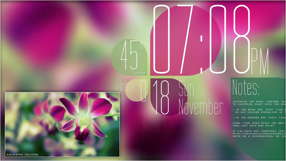 Semplice Rainmeter Suite. by jlynnxx on DeviantArt