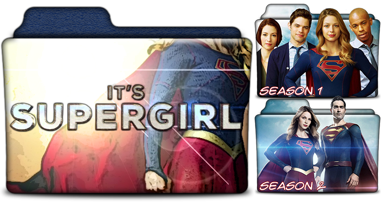 Supergirl TV Show Folders in PNG and ICO by vikkipoe24 on DeviantArt