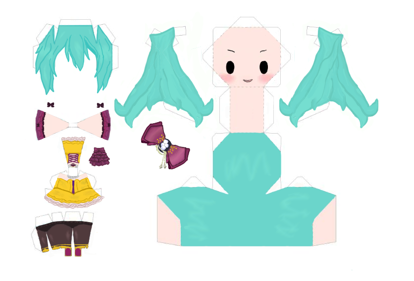 Queen Siren Papercraft by OnsenManjuKun on DeviantArt