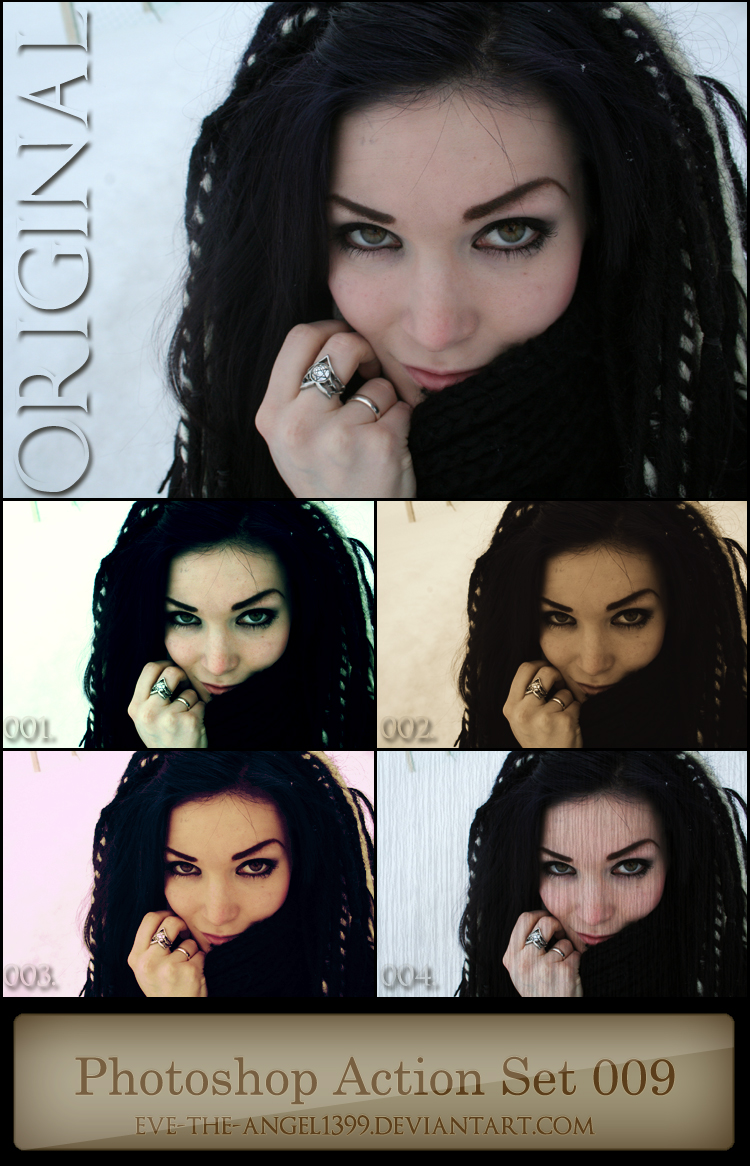 Photoshop Action Set 009 by Eve-the-Angel1399 on DeviantArt