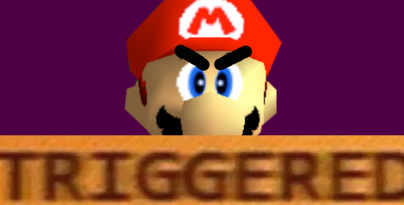 Triggered Mario by AzUrArInG on DeviantArt