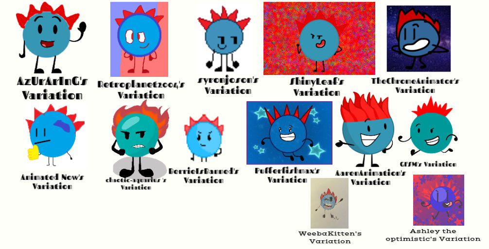 All Variations of AzUrArInG (Me) (Updated Version) by AzUrArInG on ...