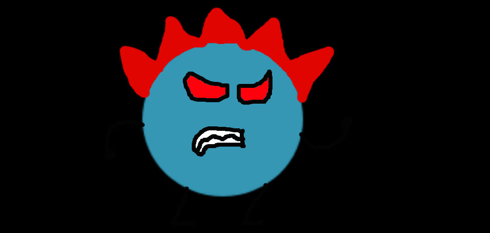 It's a mad mad Red Flaming Spike Ball by AzUrArInG on DeviantArt