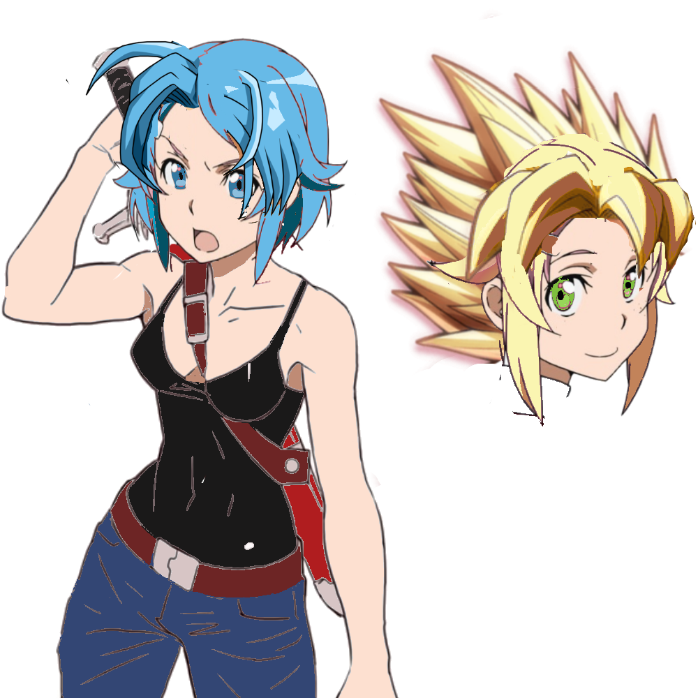 Mana Viva (Girl Future Trunks). by MisakaLovesYou on DeviantArt