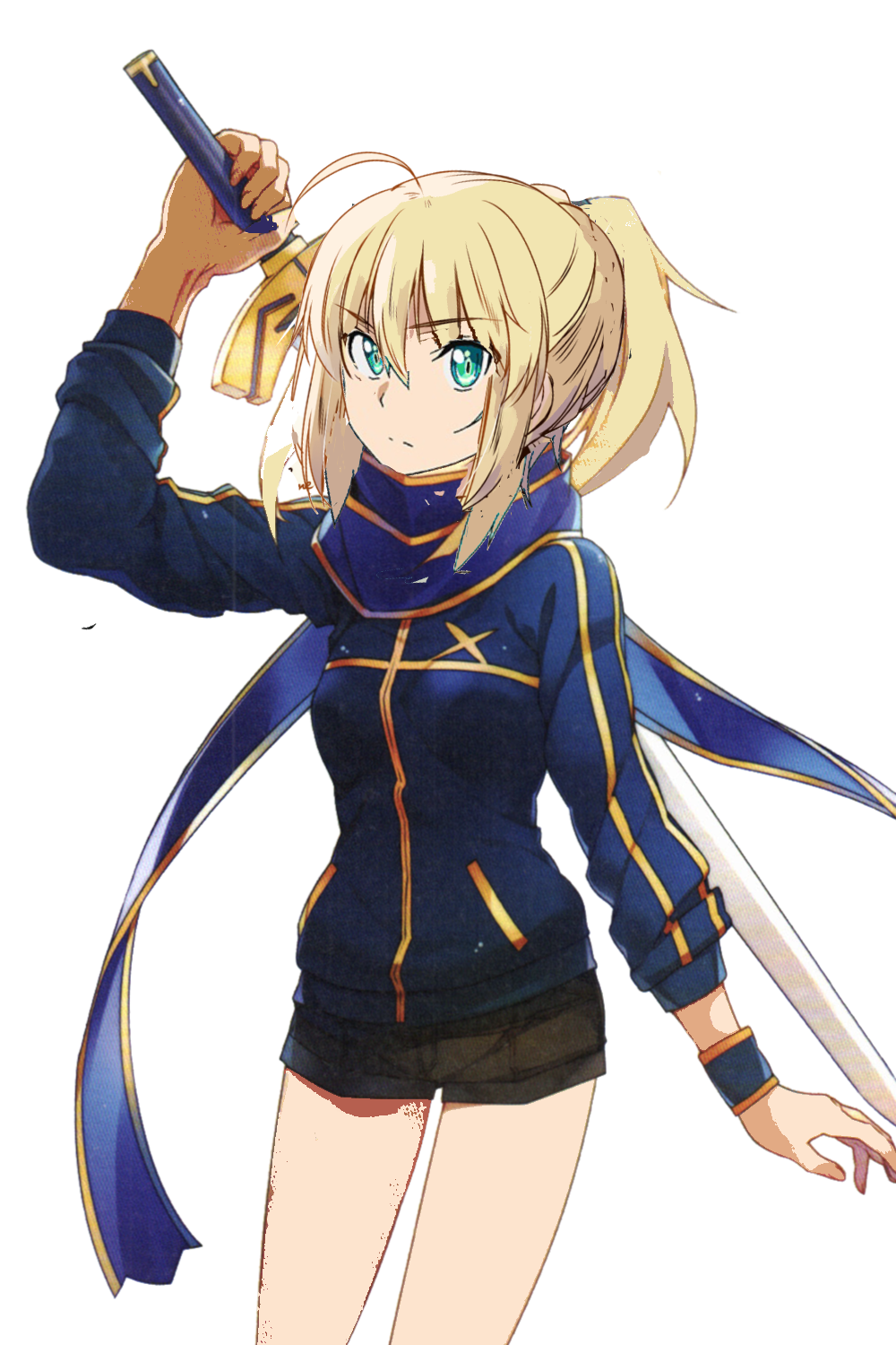 Saber: Unknown Heroine/Academy City version. by MisakaLovesYou on ...
