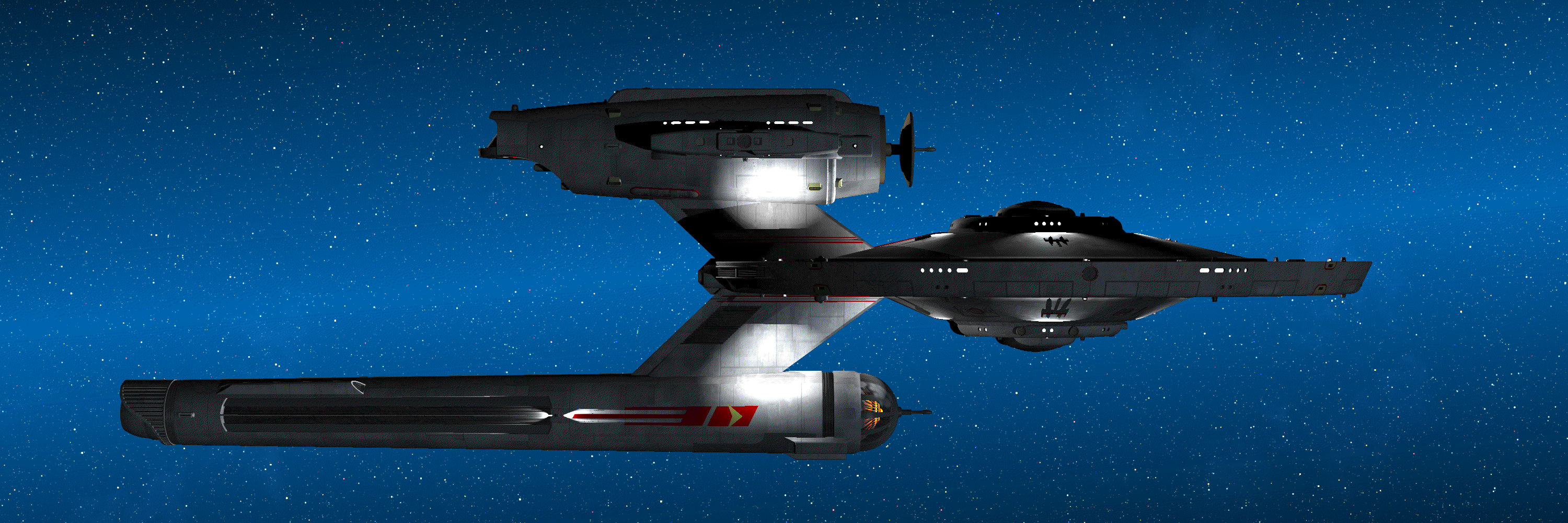 Saladin class Destroyer - Mesh available by NewDivide1701 on DeviantArt