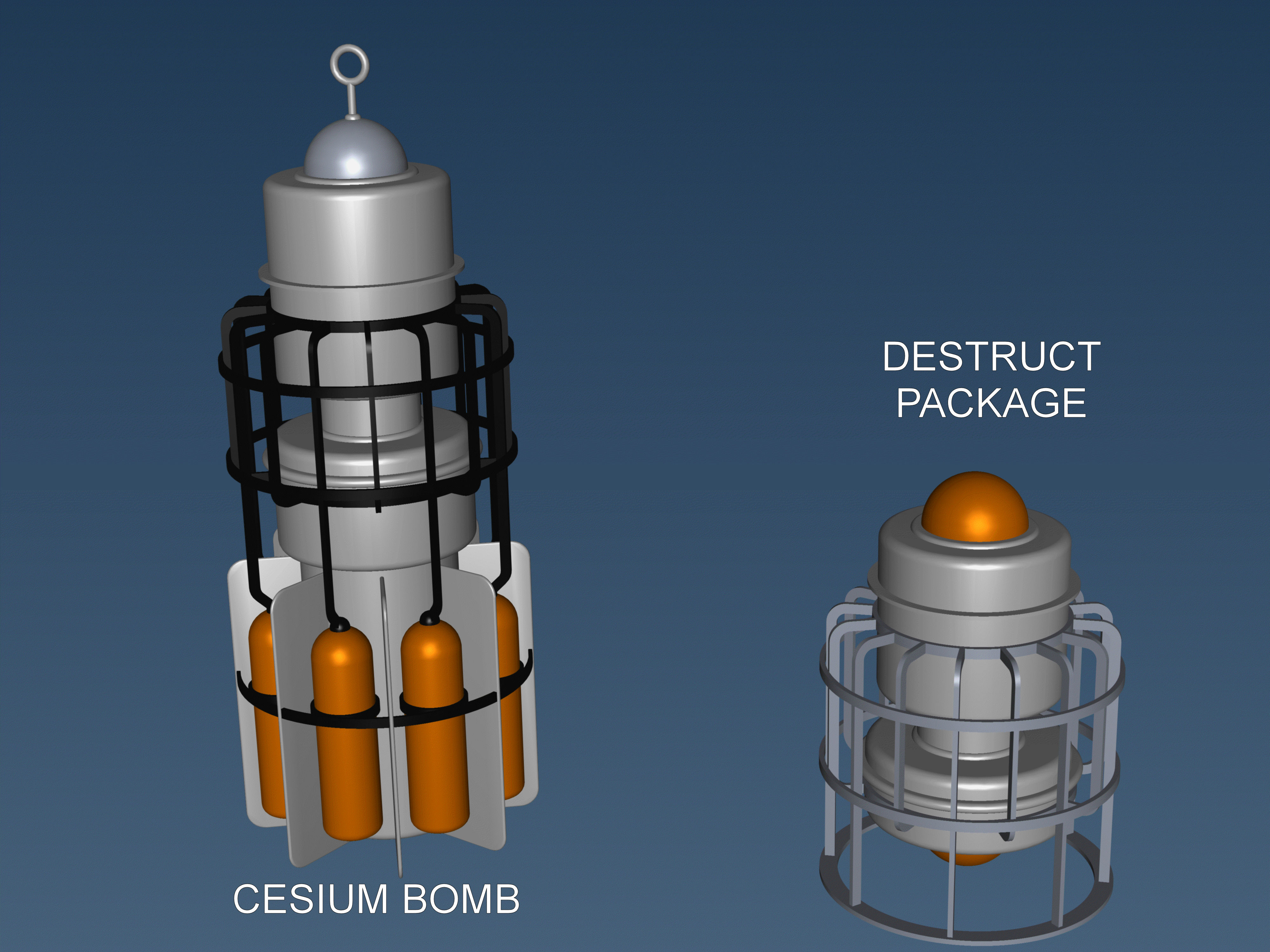 Cesium Bomb - DWG, DXF, 3DS, OBJ by NewDivide1701 on DeviantArt