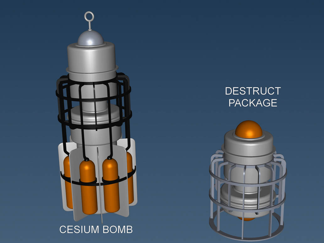Cesium Bomb - DWG, DXF, 3DS, OBJ by NewDivide1701 on DeviantArt