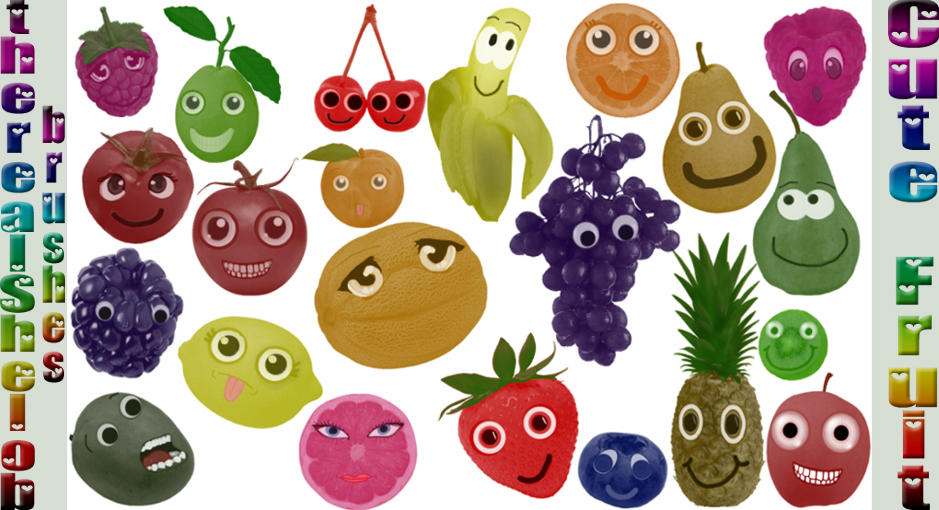 Cute Fruit by therealShelob on DeviantArt