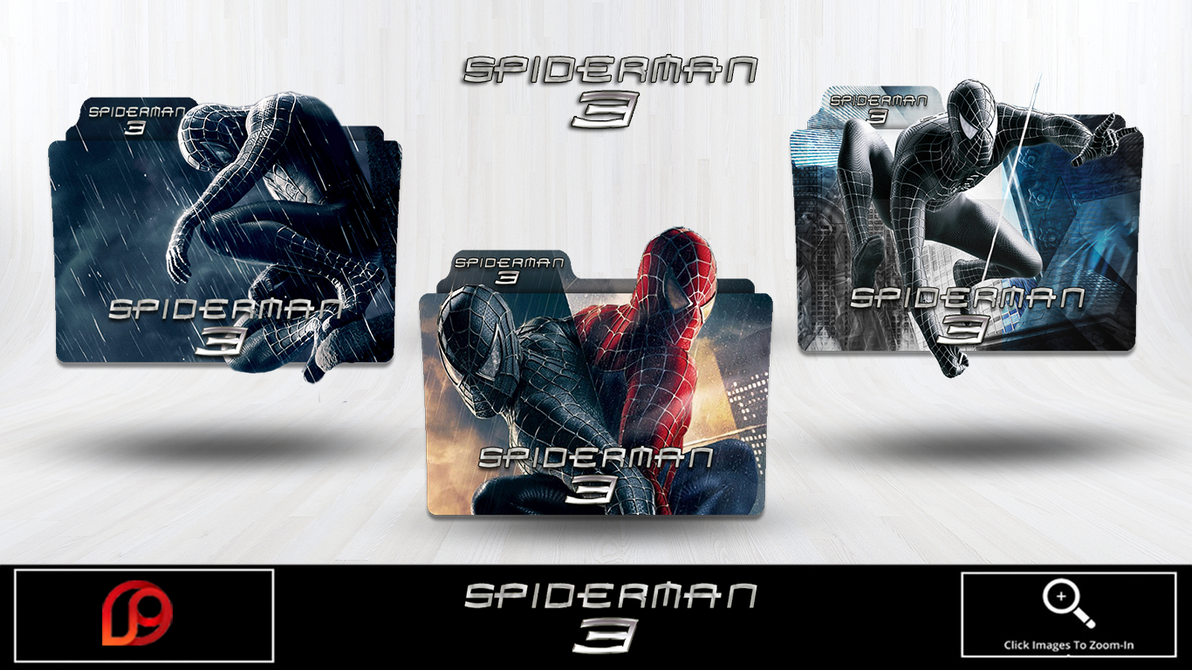 Spider-Man 3 (2007) Folder Icon by Pradpdev11 on DeviantArt