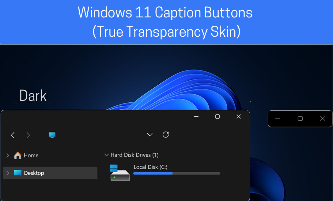 Windows11 Caption Buttonsdarktrue Transparency By Arteffect10520 On Deviantart