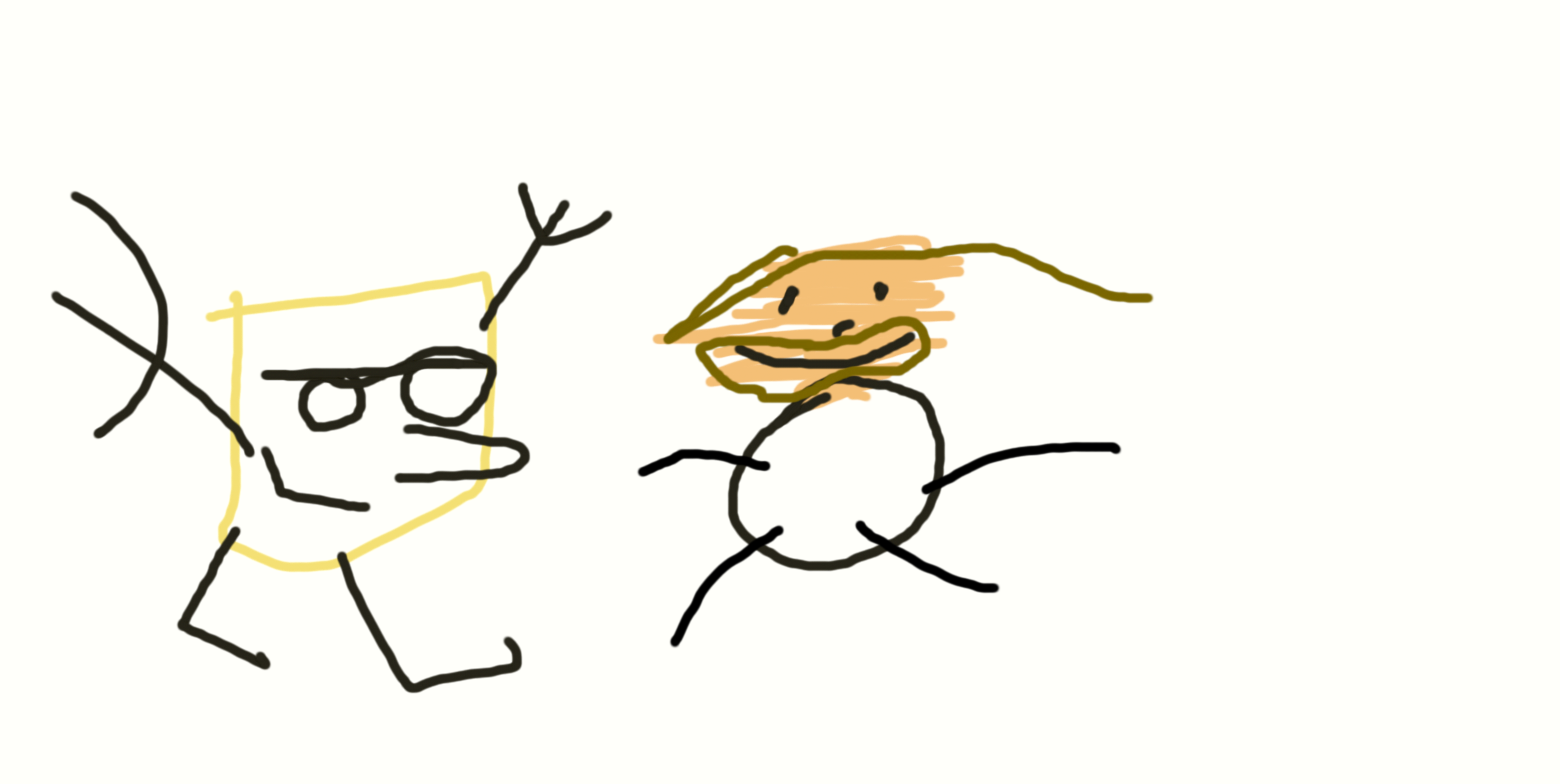 Jesus and Spongebob (Made by my Brother) by DabbingBulma1999 on DeviantArt