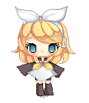 Pixel Art - Kagamine Rin by Ponpokorin on DeviantArt
