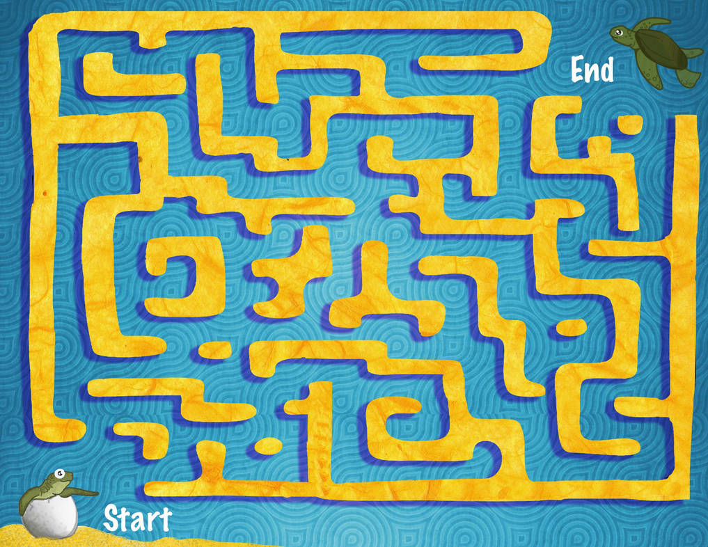 Turtle Maze by TheCreativeRish on DeviantArt