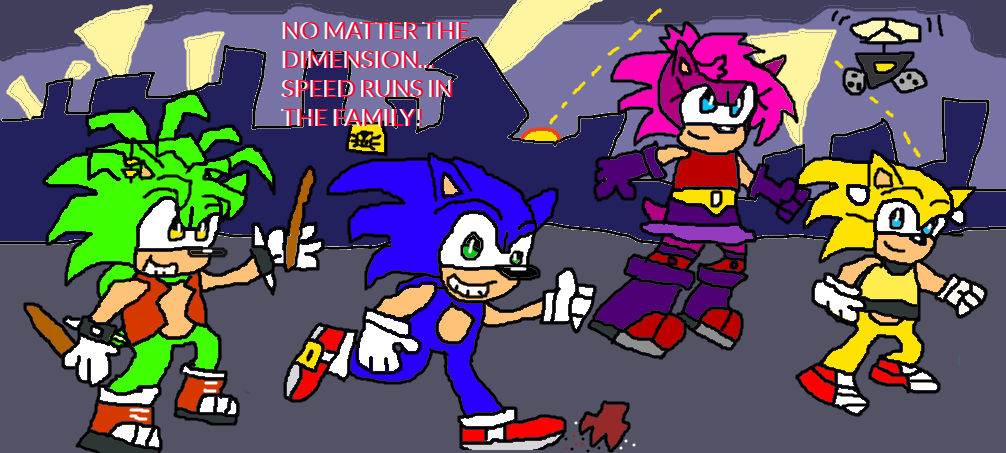 Leave 'Em in the Dust! (Sonic The Hedgehog) by illcitvirus115 on DeviantArt