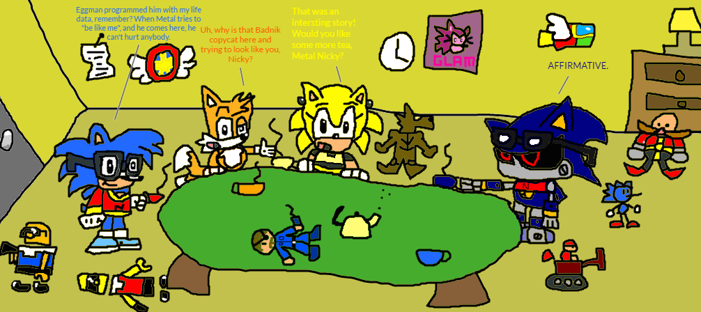 Metal Nicky (Sonic The Hedgehog) by illcitvirus115 on DeviantArt
