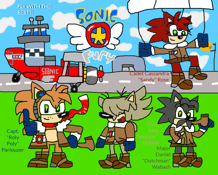Fury Fighter Pilots (Sonic The Hedgehog) by illcitvirus115 on DeviantArt
