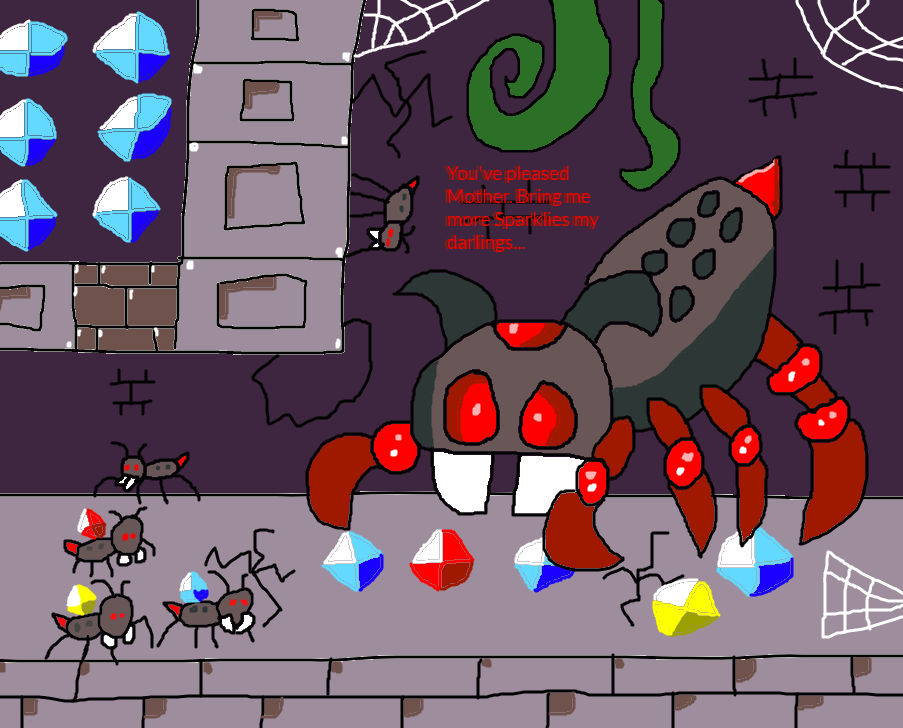 A Grand Spider (The Great Giana Sisters) by illcitvirus115 on DeviantArt