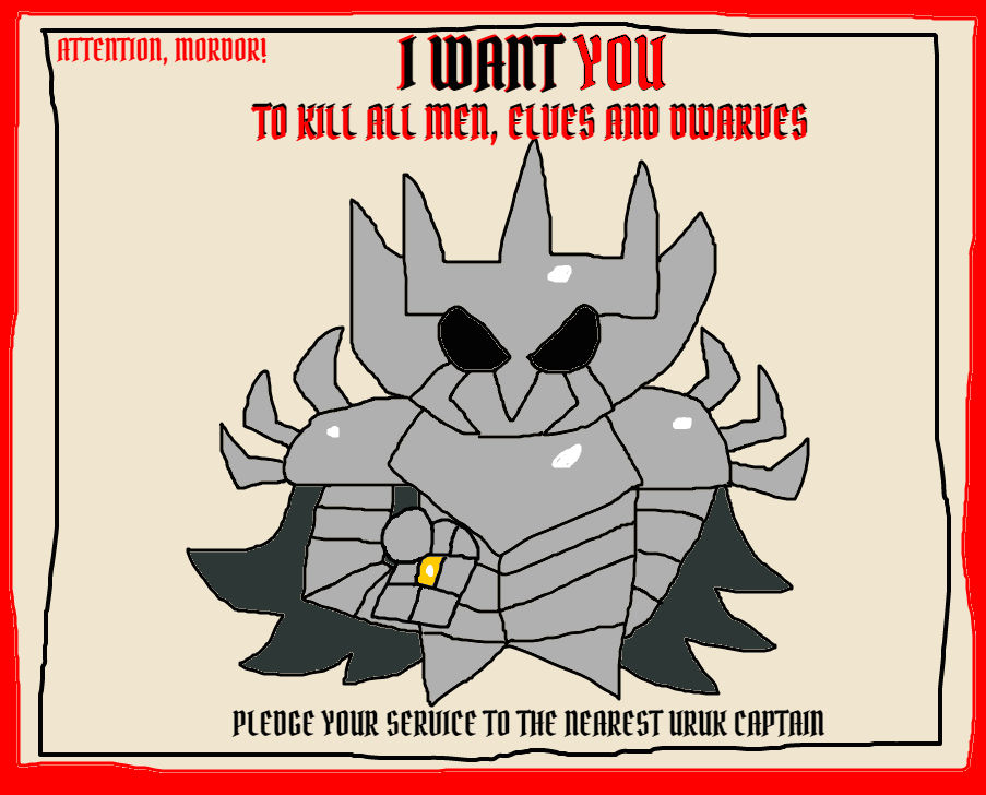 L'il Sauron: Propaganda I by illcitvirus115 on DeviantArt