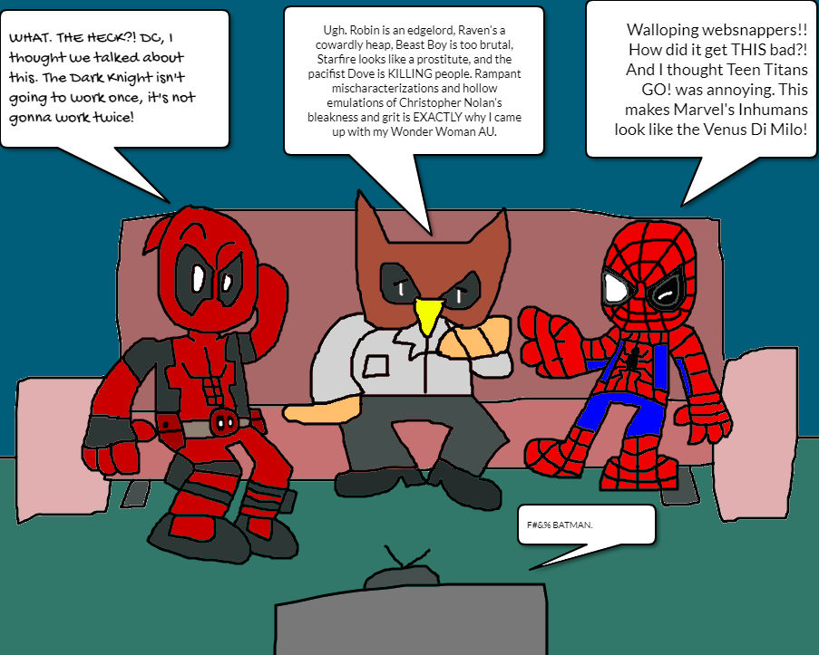 My Reaction To DC's Titans (MARVEL/DC Comics Vent) by illcitvirus115 on ...