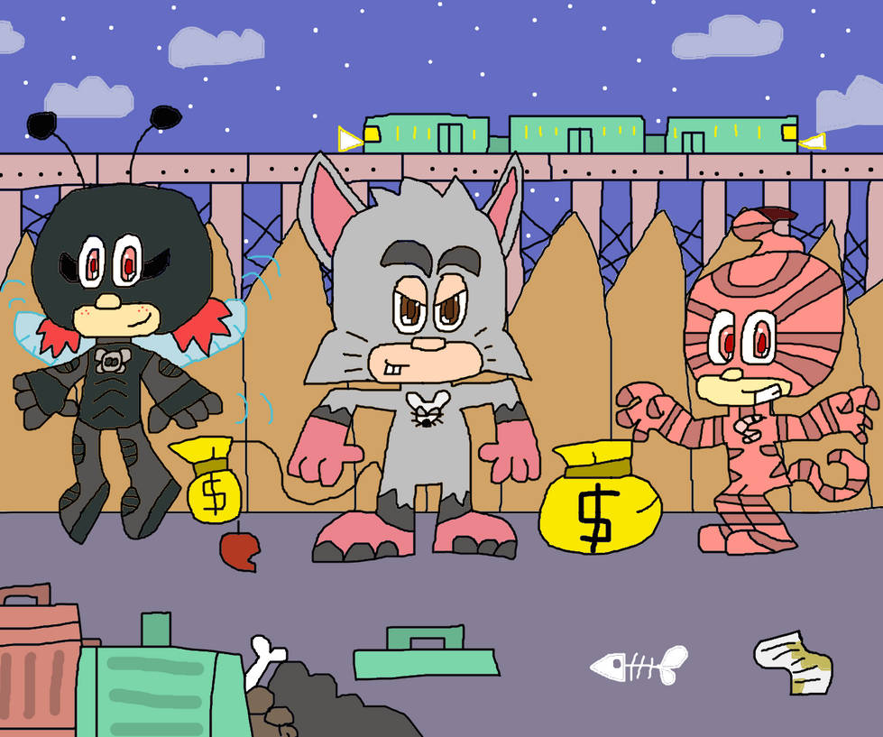 The Scroungers (PJ Masks) by illcitvirus115 on DeviantArt