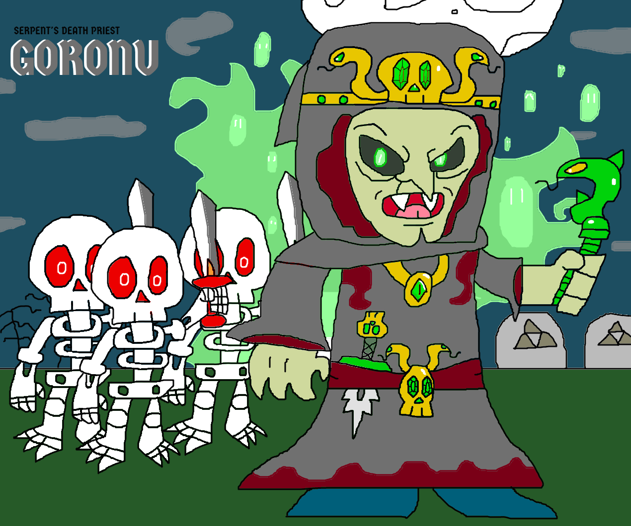 Serpent's Death Priest (The Legend of Zelda) by illcitvirus115 on ...