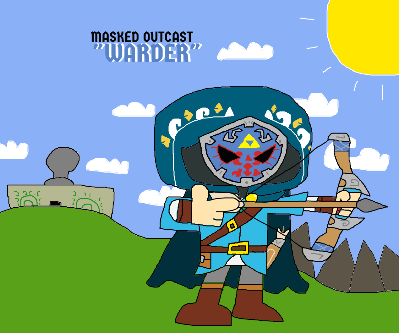 Masked Outcast (The Legend of Zelda OC) by illcitvirus115 on DeviantArt