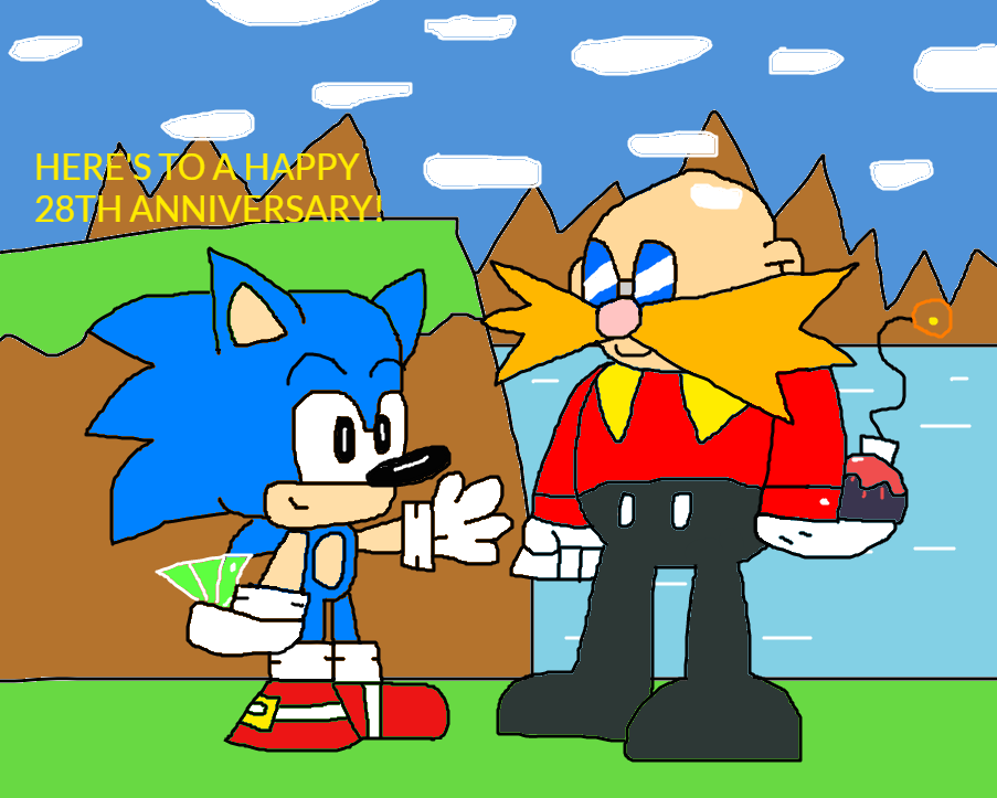 Sonic's Sweet 28th (Sonic The Hedgehog) by illcitvirus115 on DeviantArt