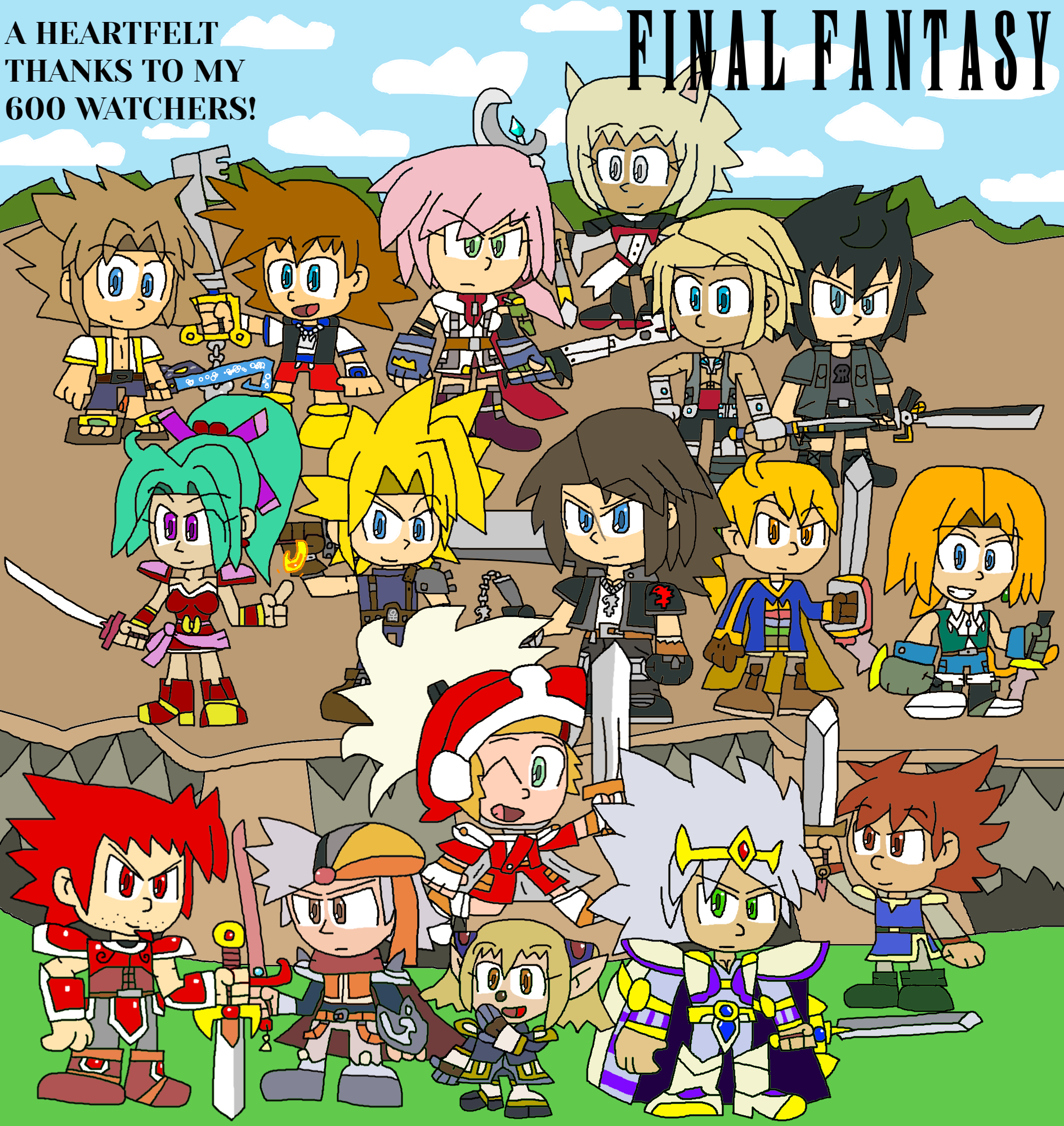 Heroic Legacy (FINAL FANTASY) by illcitvirus115 on DeviantArt