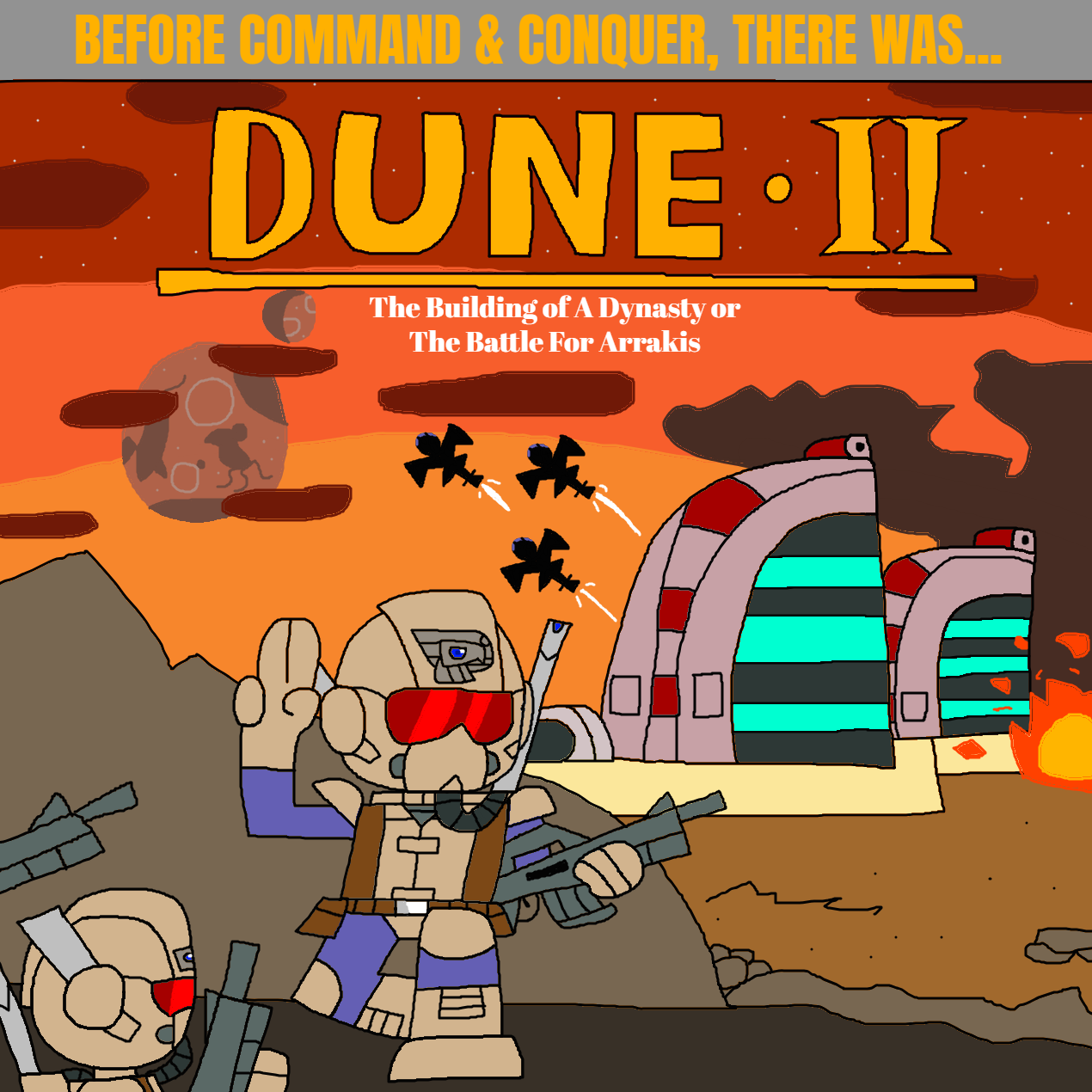 Dune 2 Cover Re:Draw by illcitvirus115 on DeviantArt