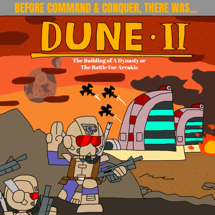 Dune 2 Cover Re:Draw by illcitvirus115 on DeviantArt