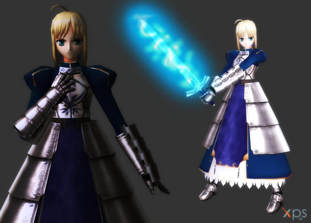 SERVANT SABER by xo-BAHAMUT-ox on DeviantArt