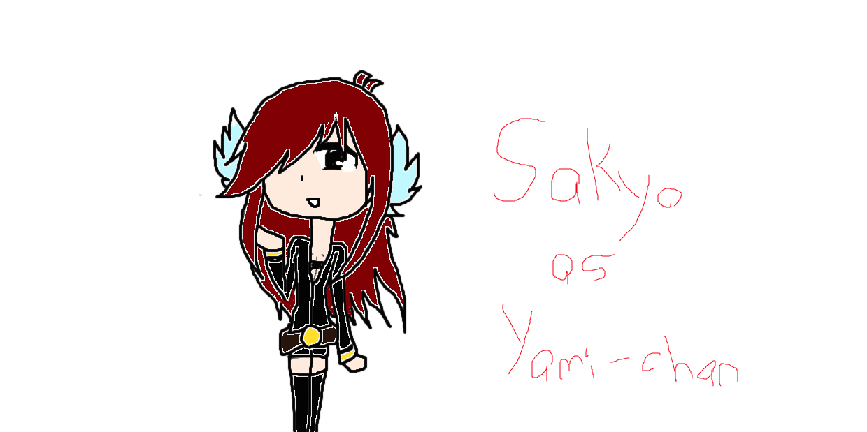 Sakyo Kuroyami as Yami-chan by AmyRoseAndCo on DeviantArt