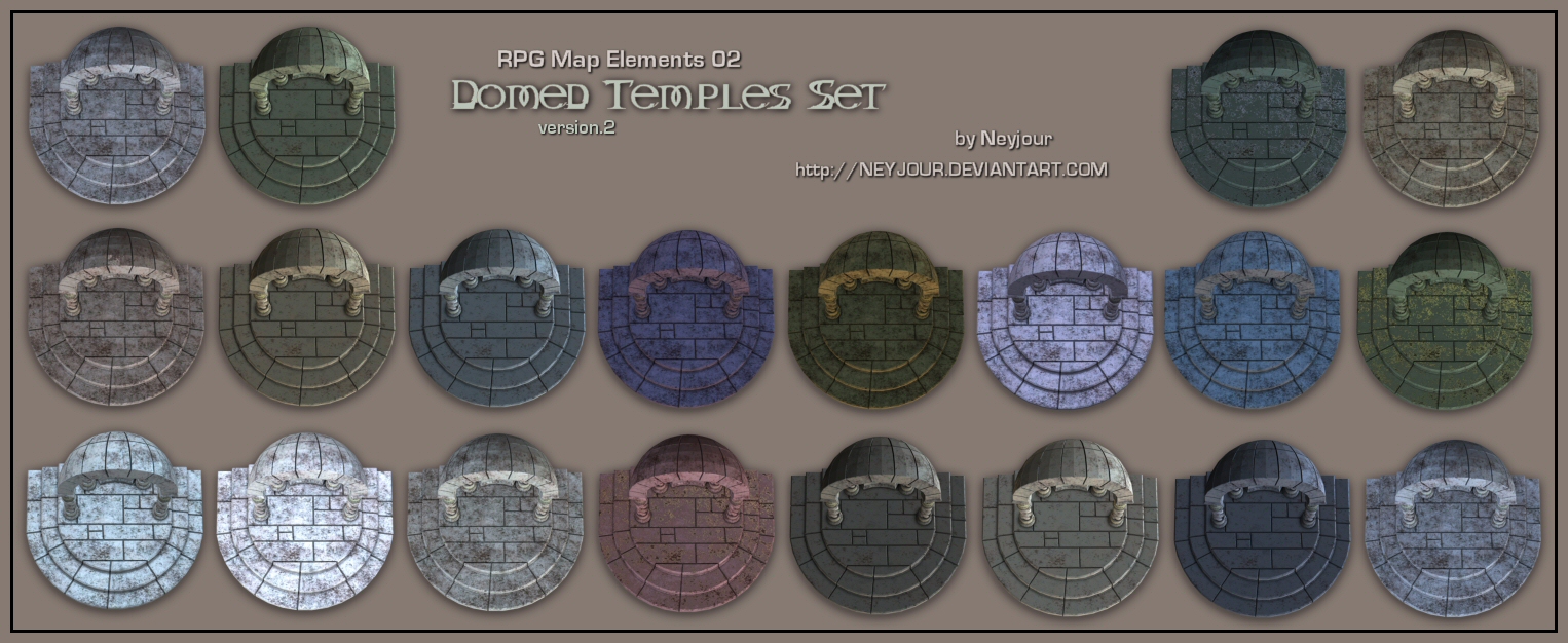 RPG Map Elements 02 by Neyjour on DeviantArt