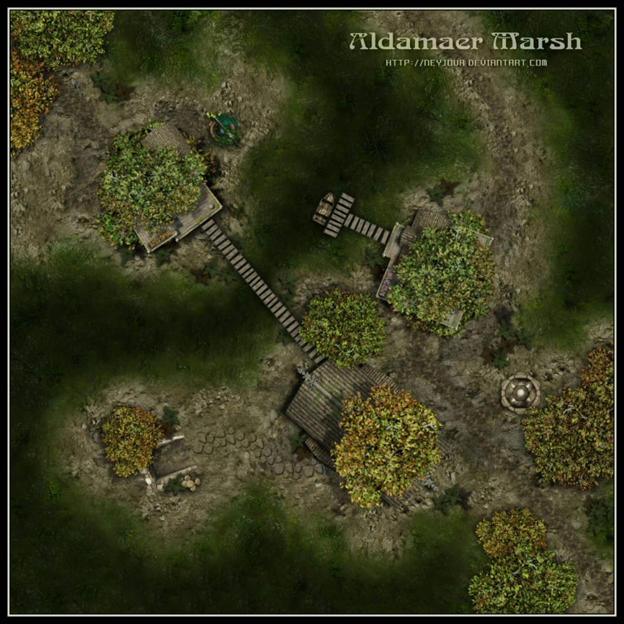 Aldamaer Marsh by Neyjour on DeviantArt