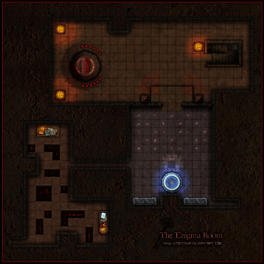 The Enigma Room by Neyjour on DeviantArt