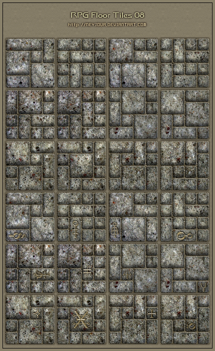 RPG Floor Tiles 08 by Neyjour on DeviantArt