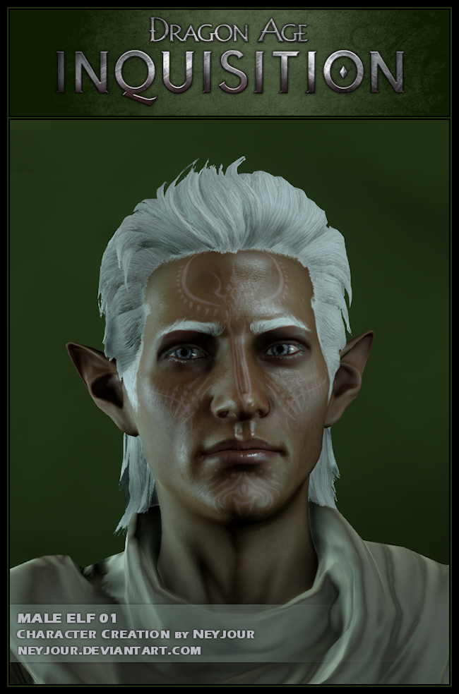 Male Elf 01 by Neyjour on DeviantArt