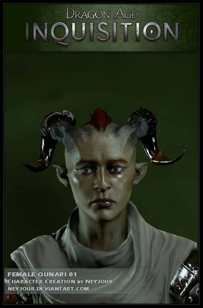 Dragon Age Inquisition Character Creation Qunari