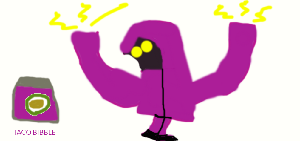 Feghost gets Taco Bibble by Napstablookers on DeviantArt