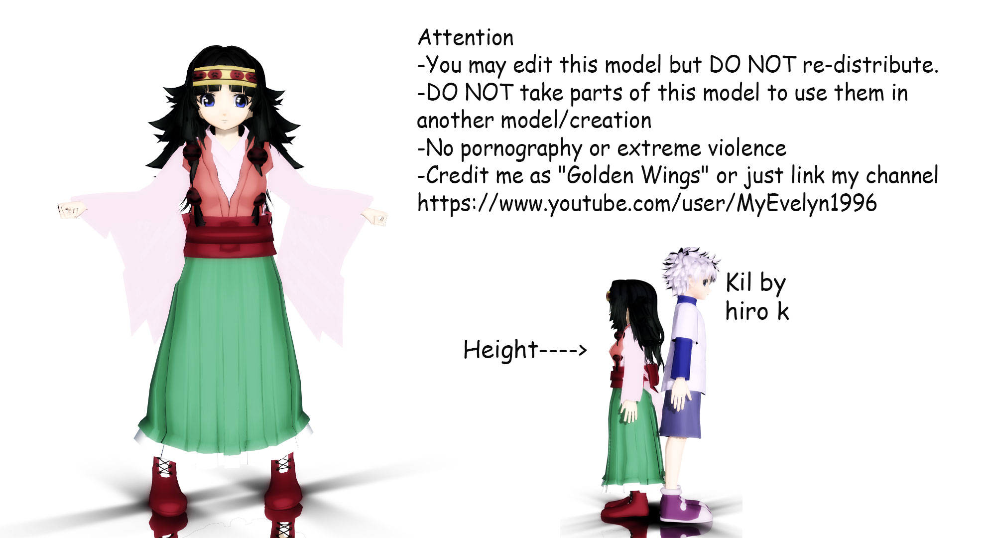 [HXH] TDA Alluka Zoldyck New Face and height DL by Golden-Wings96 on ...