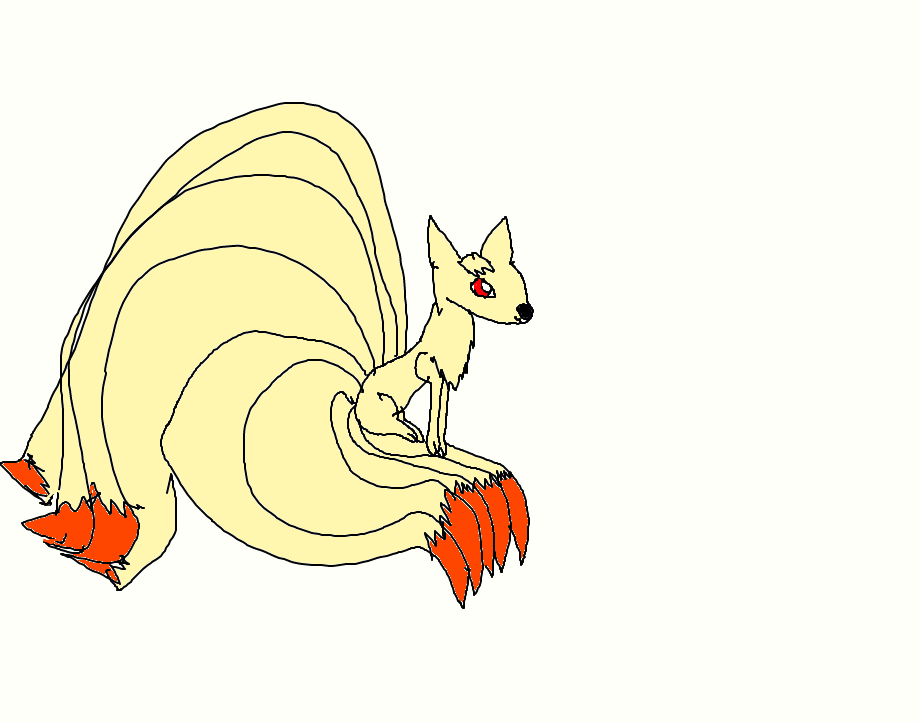 Ninetales Drawing by Riolou on DeviantArt