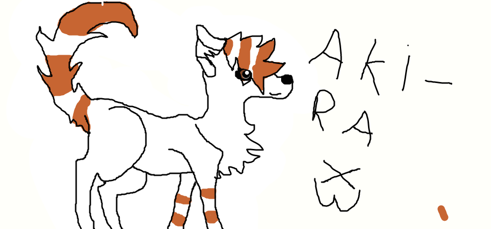 Akira Wolf by Lettuwolf001 on DeviantArt