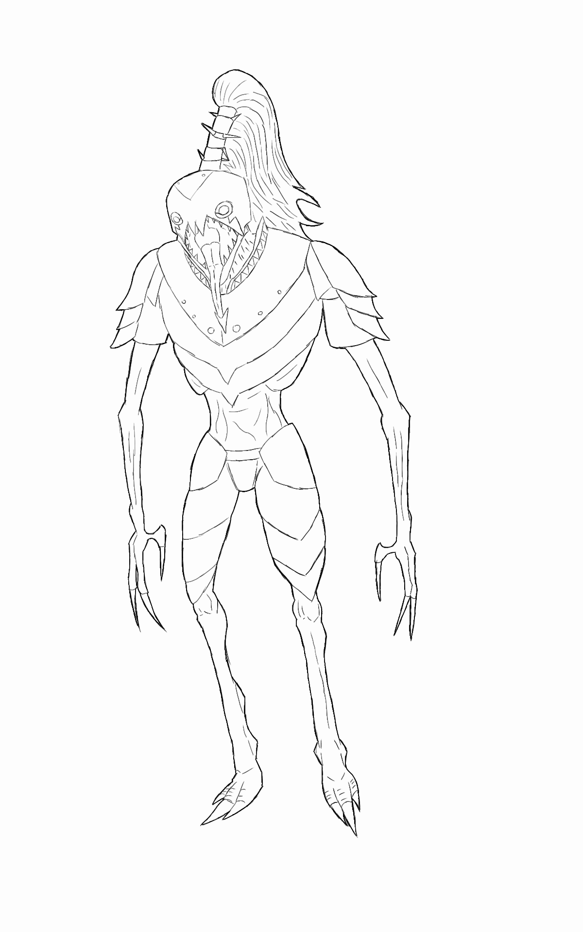 Salvation Concept Art-Raptoran Blood Hunter by JackieTeJackal on DeviantArt