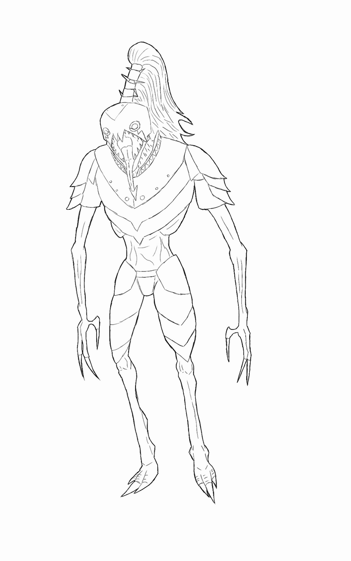 Salvation Concept Art-Raptoran Blood Hunter by JackieTeJackal on DeviantArt