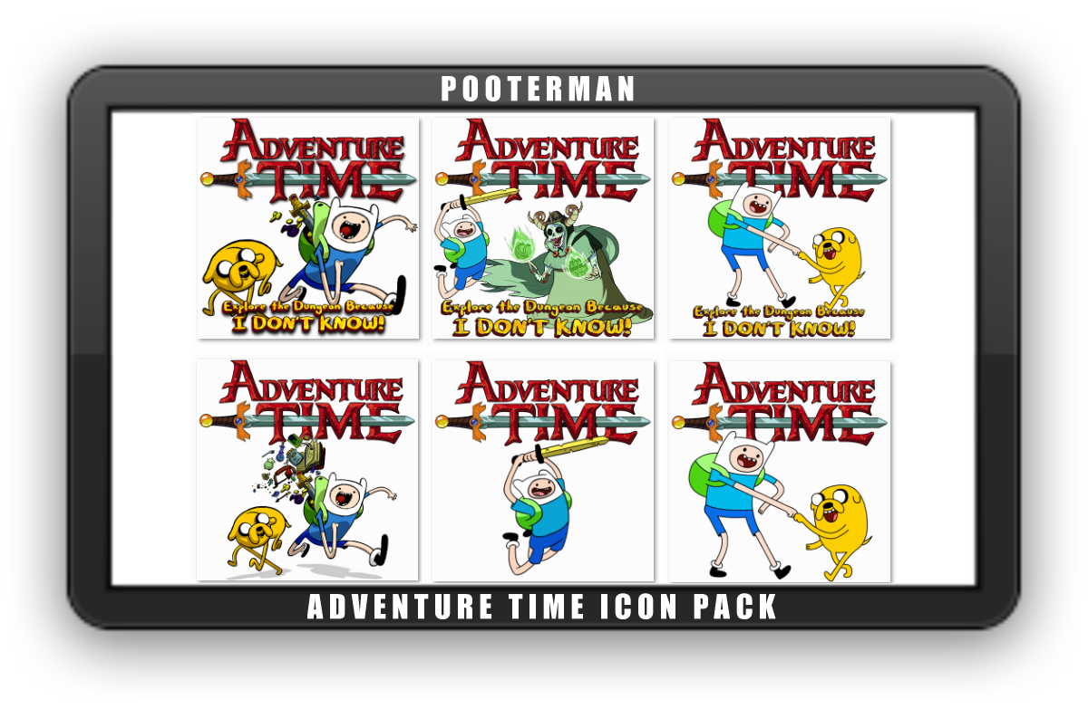 Adventure Time Icon Pack by POOTERMAN on DeviantArt