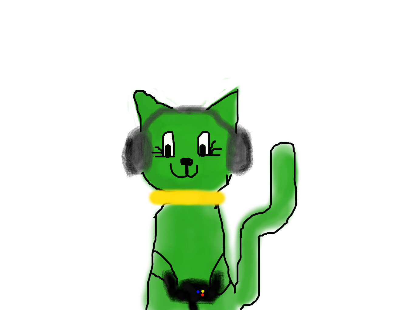 Gamer Cat by camostar4 on DeviantArt