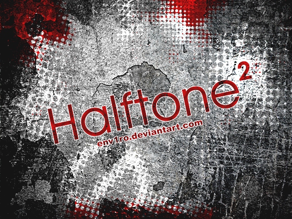 Halftone 2 brushes by env1ro on DeviantArt