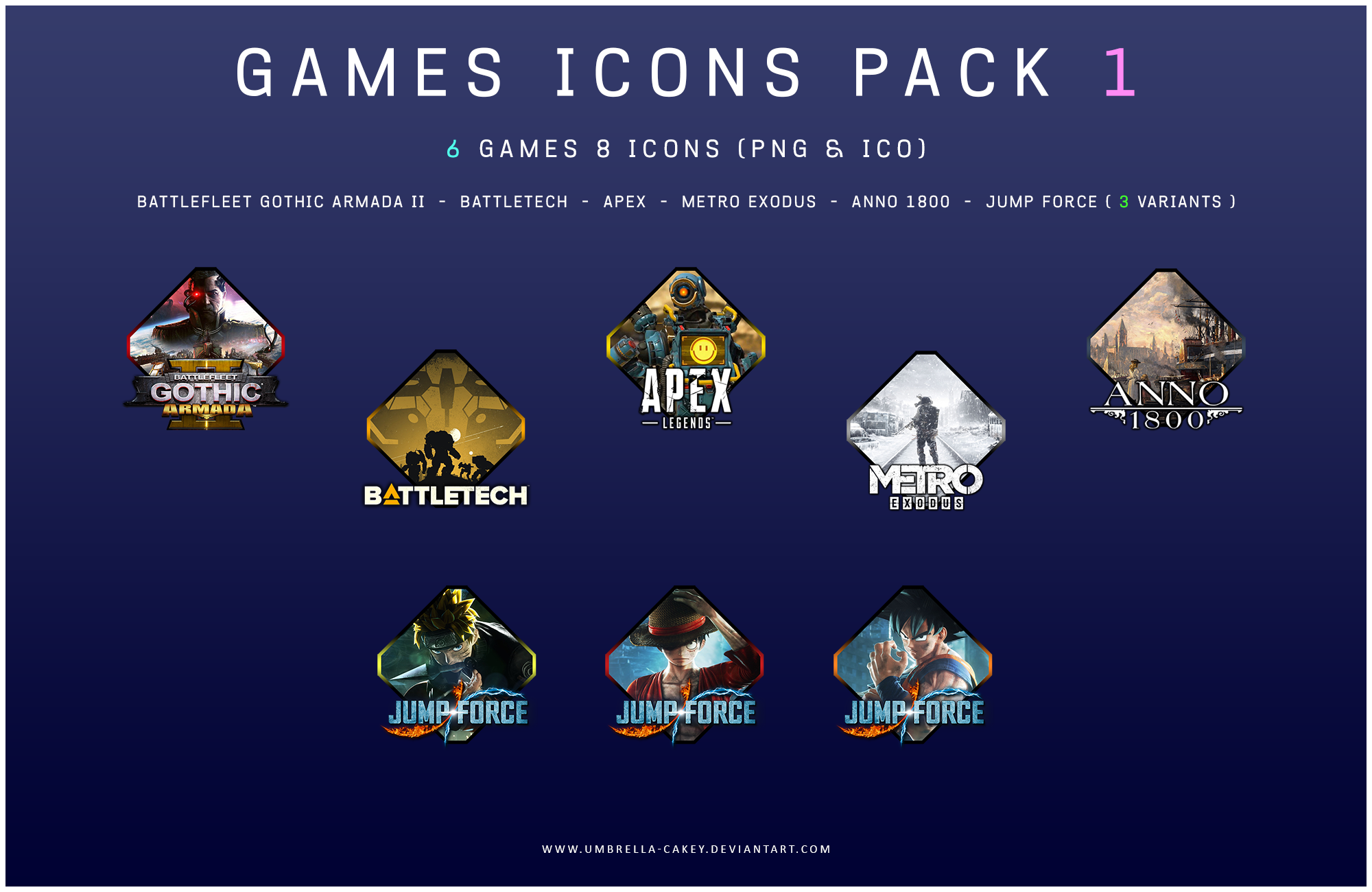 Games Icons Pack 1 by umbrella-cakey on DeviantArt